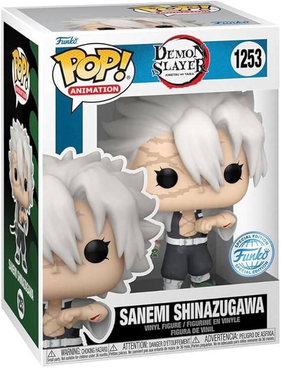 Funko: Pop! Demon Slayer Sanemi Shinazugawa (Special Edition) #1253 ...